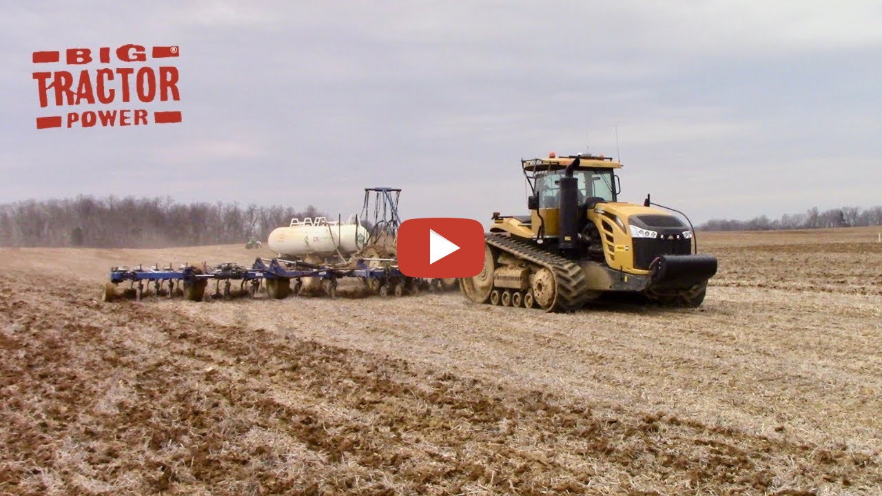 bigtractorpower -- 600 hp Challenger MT875E tractor out in a Western Kentucky field while it ...