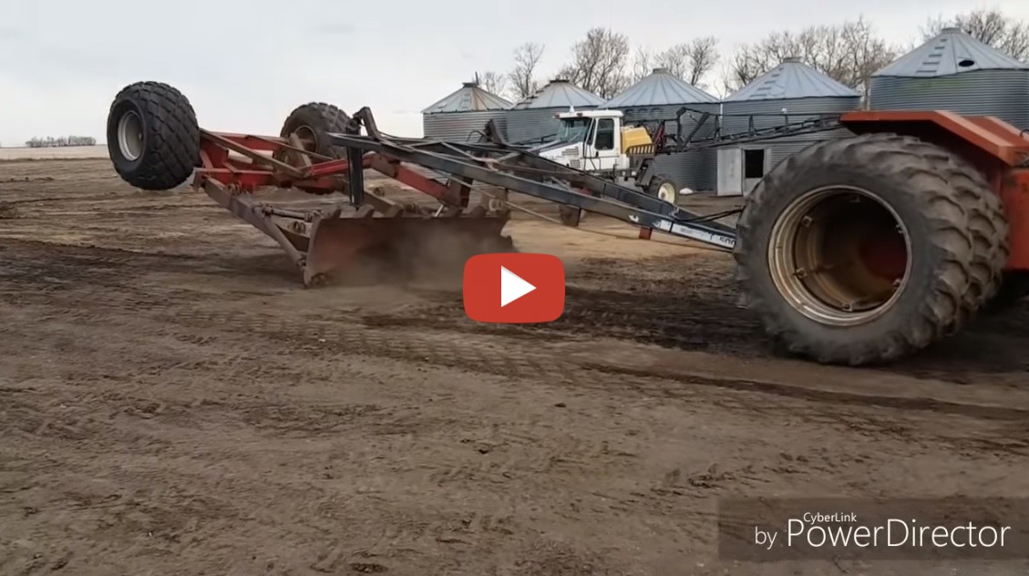 Pulldozer works for 1.5 passes!! And does it works?? south sask farmer