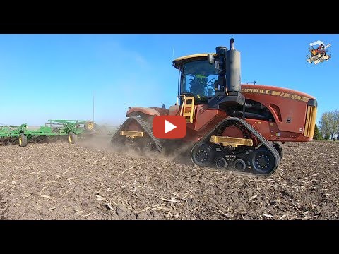 Mike Less - Farmhand Mike - 2019 Versatile 550 Delta Track pulling a ...