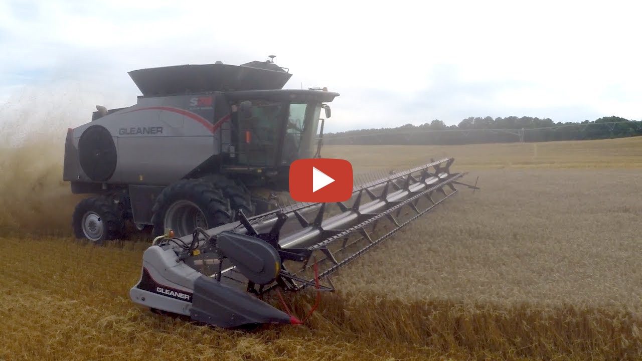Greyson Lauderdale Wheat Harvest 2019 with a Gleaner combine - Leonard ...