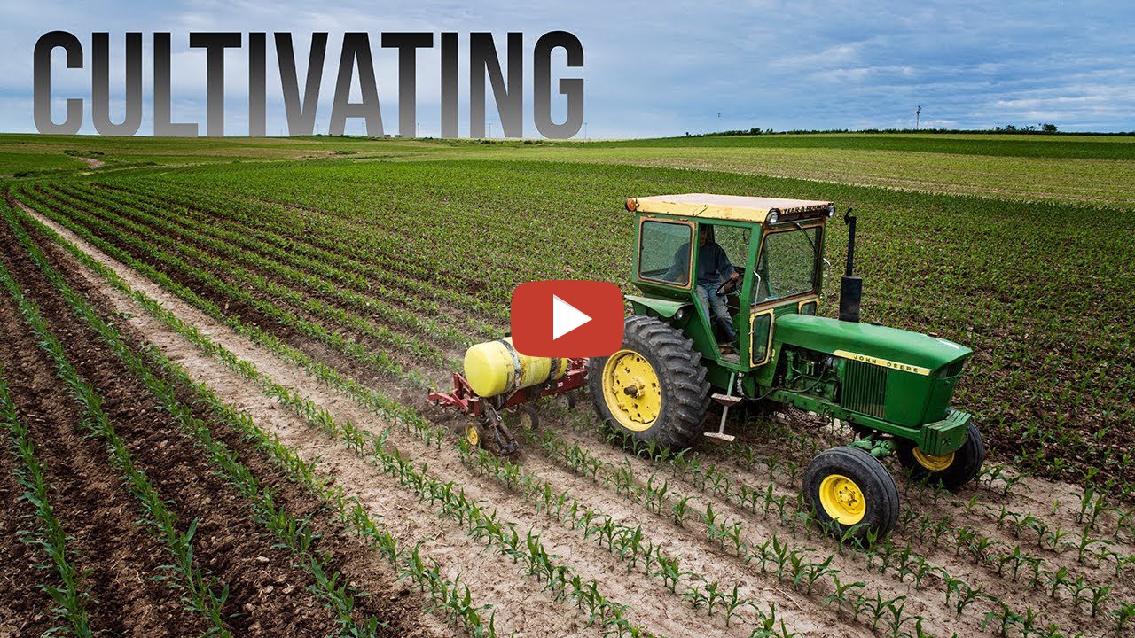 How Farms Work - We hook up the cultivator to the 4020 and fill it with ...