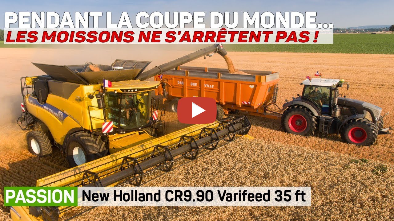 New Holland CR9.90 Revelation, Dangreville et Fendt Black Beauty