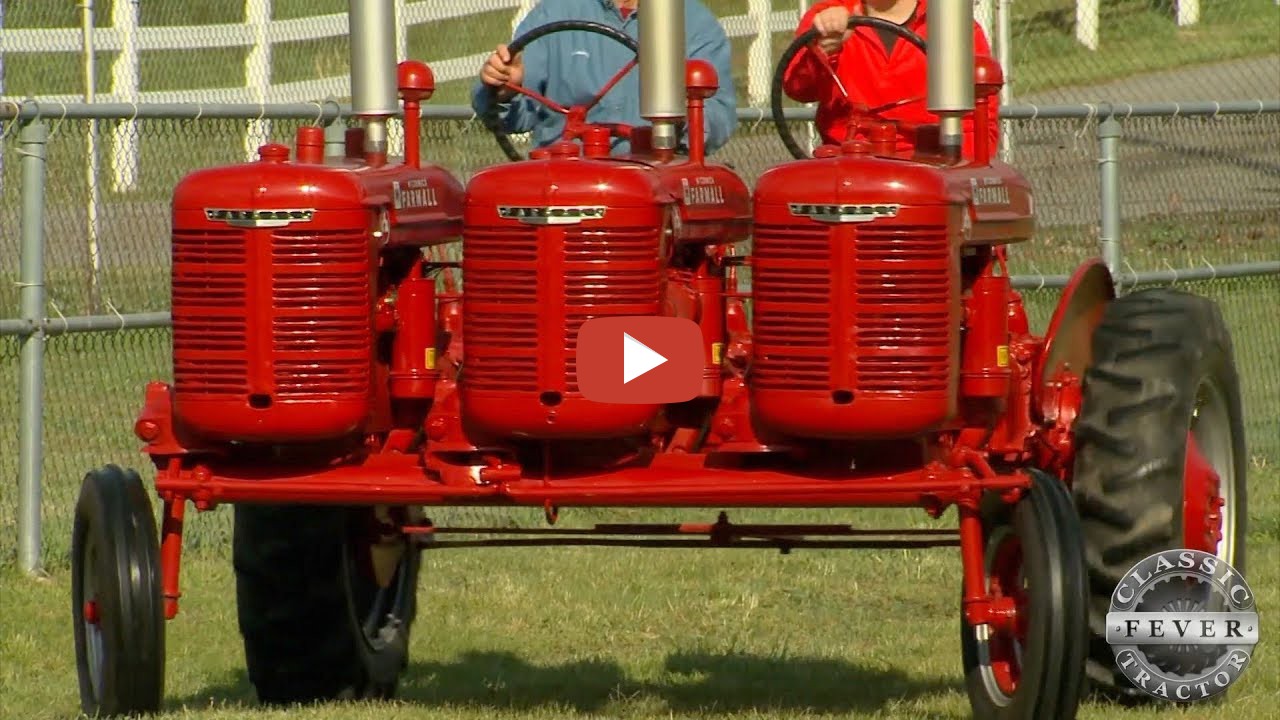 Tractor Has Three Engines! - Custom Farmall Model Triple A Tractor ...