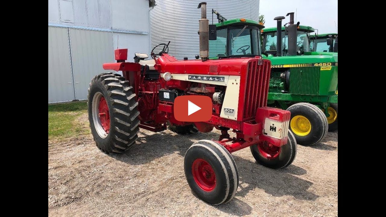 Machinery Pete -- 1964 IHC 806 diesel tractor with 4,903 hours selling ...