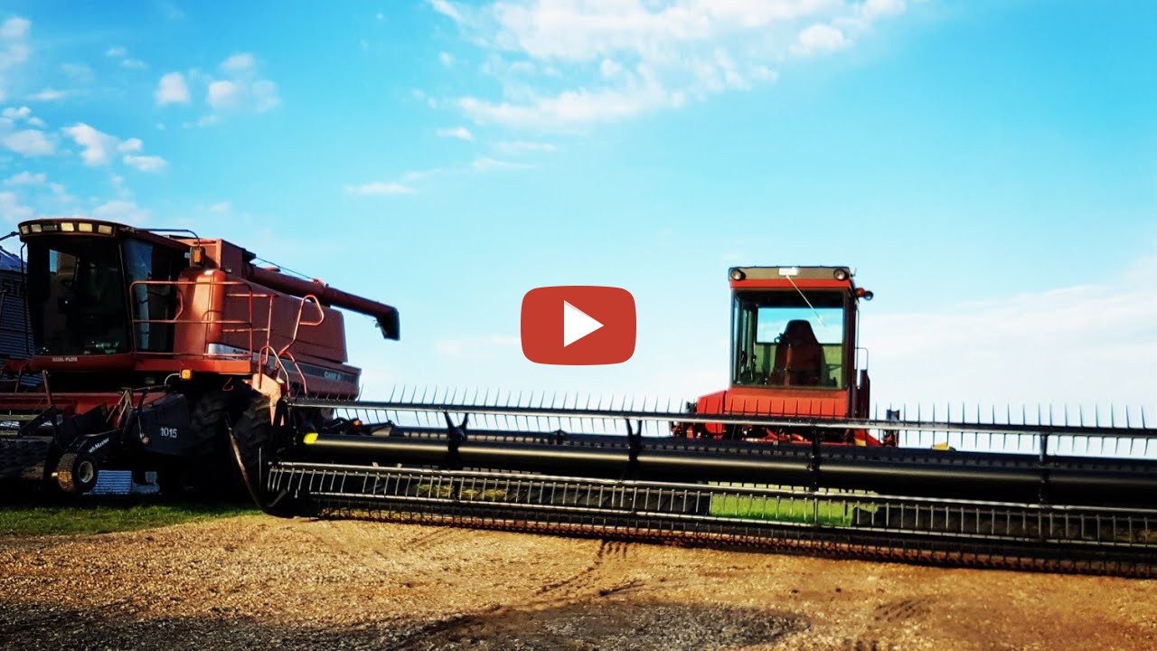 The red machinery episode! Start up the Massey Ferguson 2188,860 and ...