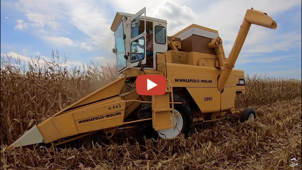 Mike Less - Farmhand Mike -- Harvesting Corn at the 2019 Half Century ...