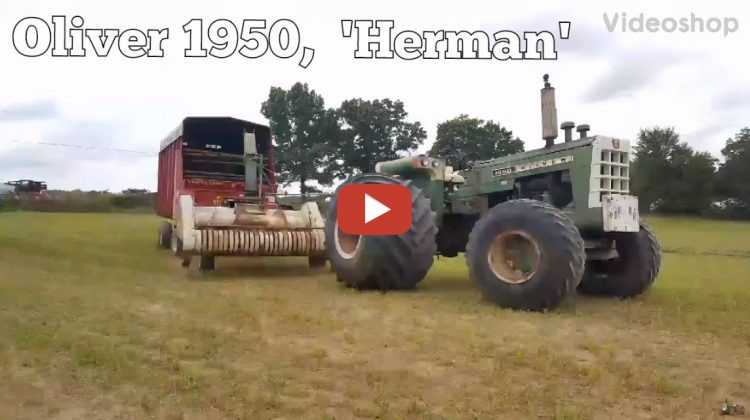 It's finally time to try out the Oliver 830 forage harvester, might as ...