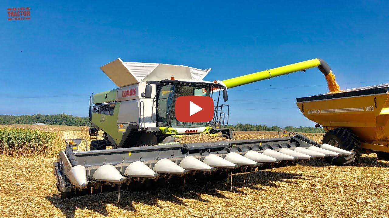 bigtractorpower -- New Claas 12 Row Chopping Corn Head model year 2020 ...