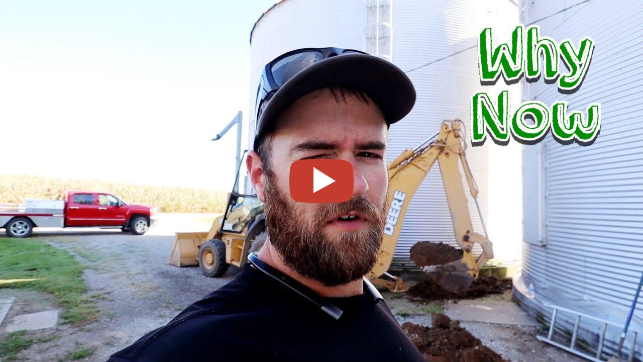 Brian's Farming Videos -- TRAGEDY Avoided at the Bins | BIG mess - The ...