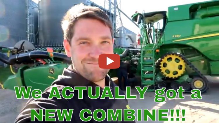 Millennial Farmer -- We ACTUALLY got a NEW COMBINE!! John Deere ...