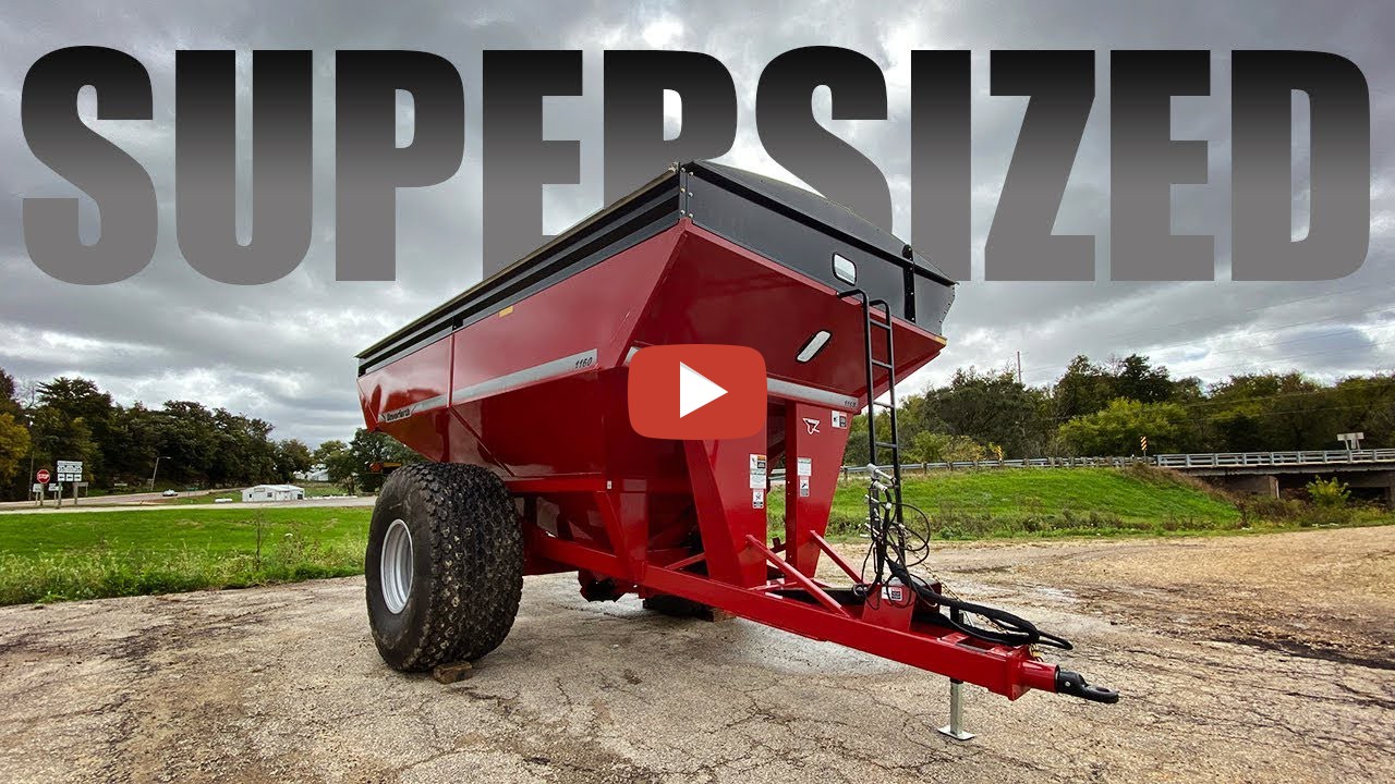 We head back to Sloan Implement and pick up the Unverferth 1160 grain ...