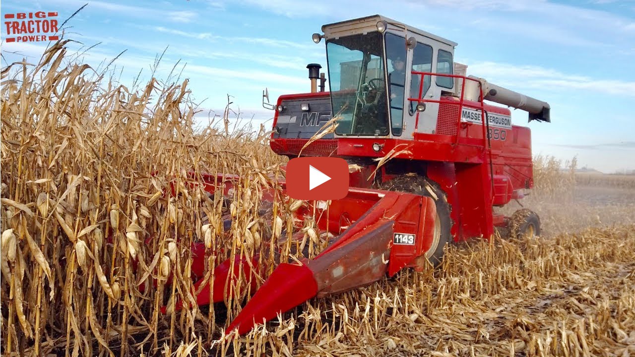 bigtractorpower - Massey Ferguson 850 combine. This classic combine is ...