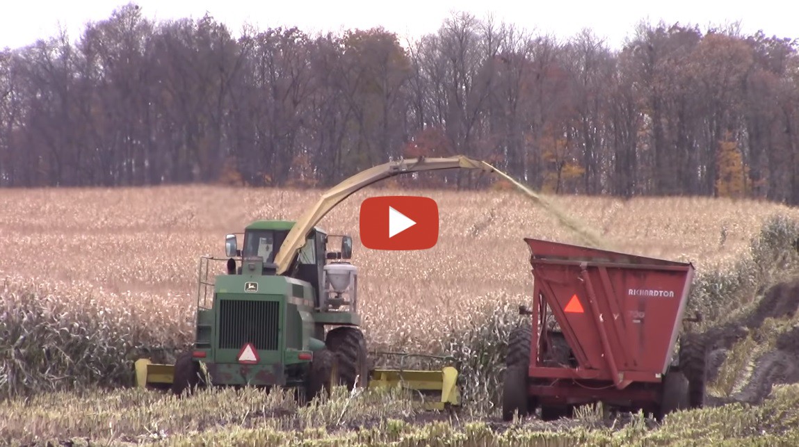 Chopping Corn Until the John Deere chopper has a Breakdown -- Acres of ...