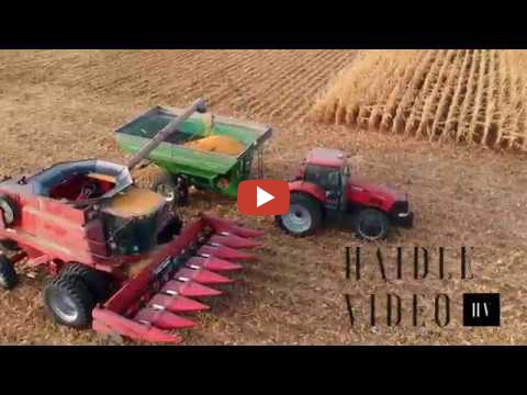 Nebraska Corn Harvest 2019 with Case ih 2588 combine -- Haidle Video