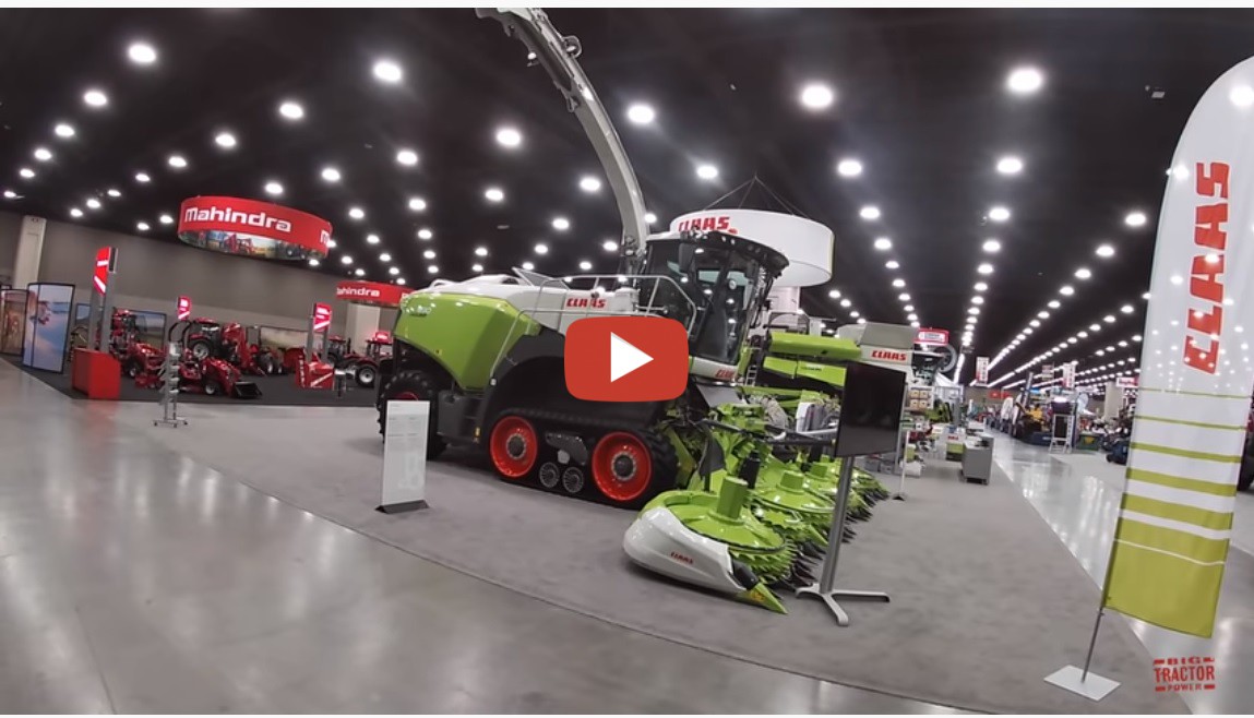 BigTractor Power takes a walk around the CLAAS exhibit 990 TT Jaguar ...