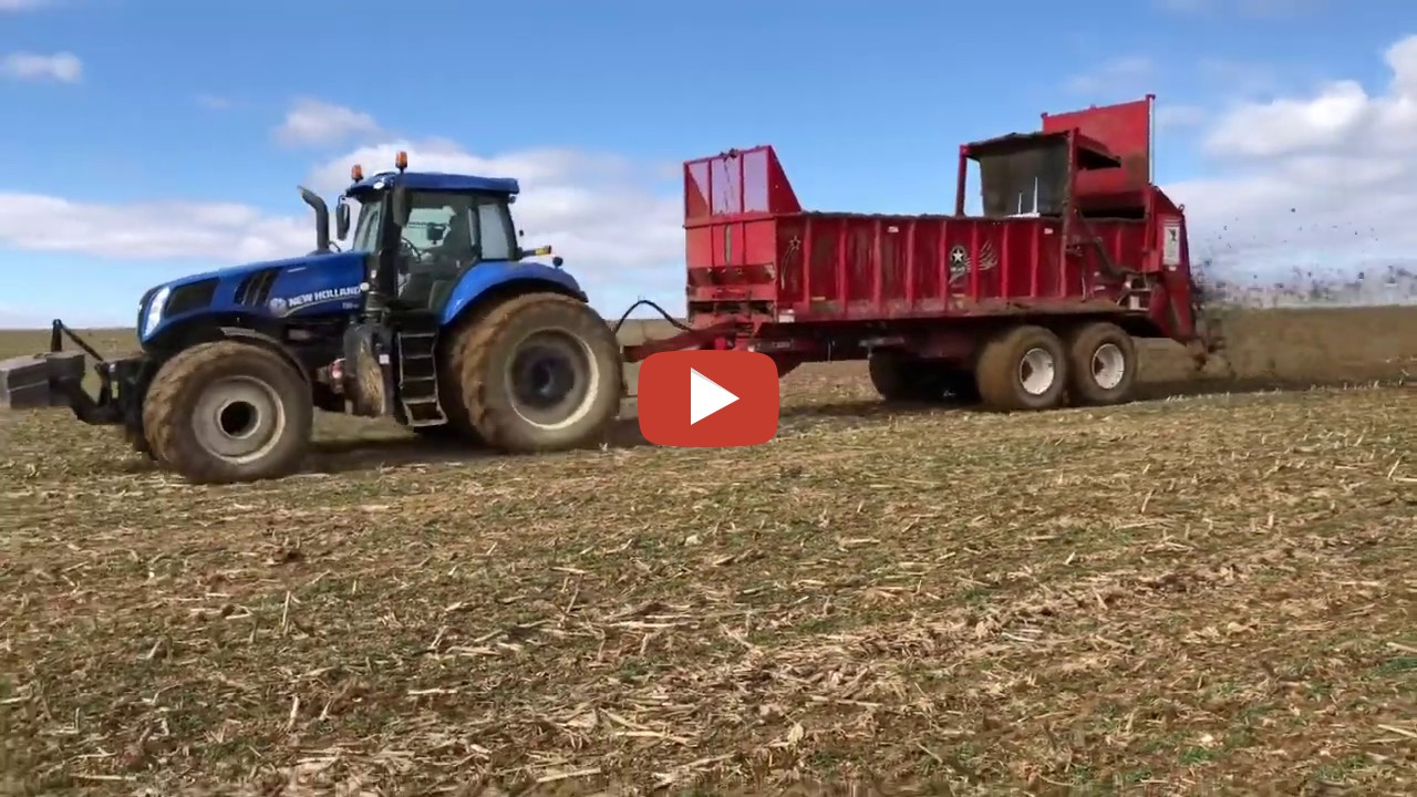 rewingjohnson- Meyer Model 9524 CropMax spreader with an S100 Combo ...
