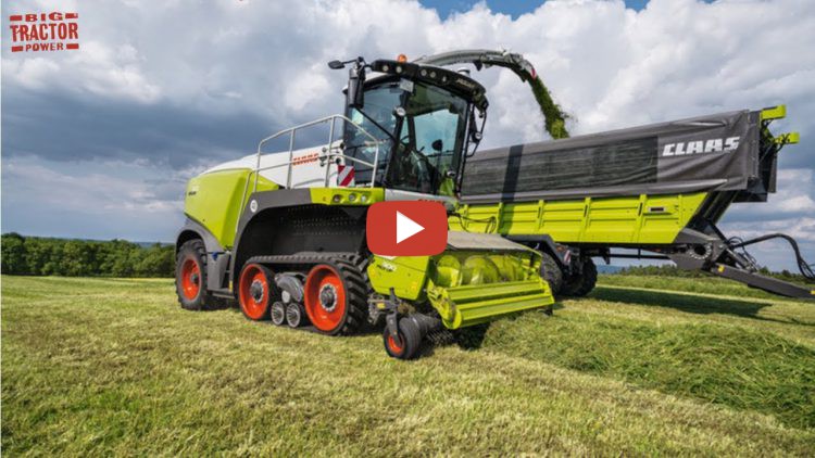 bigtractorpower -- New Terra-Trac CLAAS 990 Jaguar Forage Harvester ...