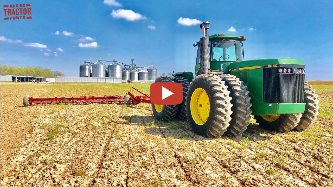 bigtractorpower -- In the cab of a 370 hp 955 cu. in, V8 powered John Deere 8850 with Jason from ...