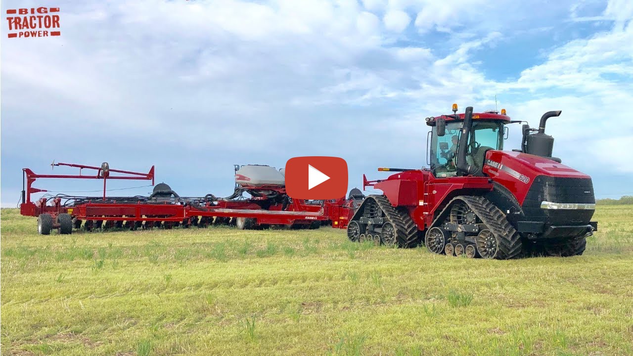bigtractorpower -- New 47 Row CASE IH 2160 Early Riser Planting Corn -A 620 hp CASE IH 620 ...