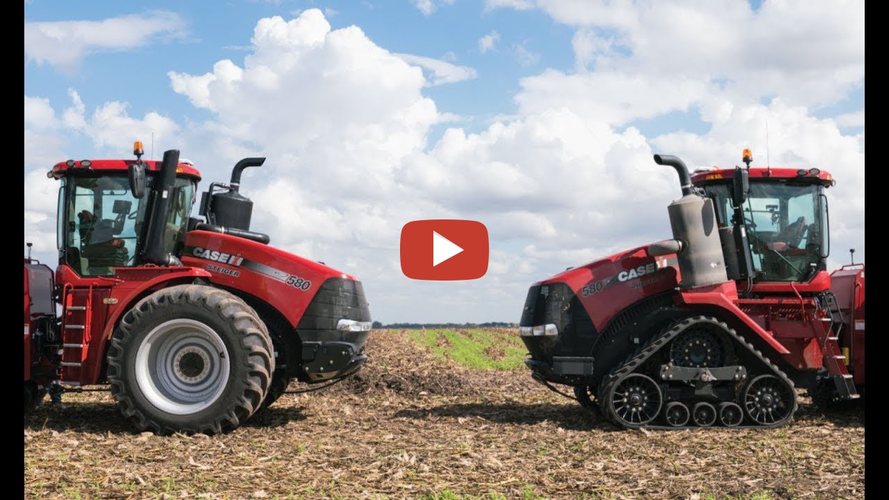 Case Quadtrac vs World’s Largest Farm Tires -- Watch a Case 580 ...
