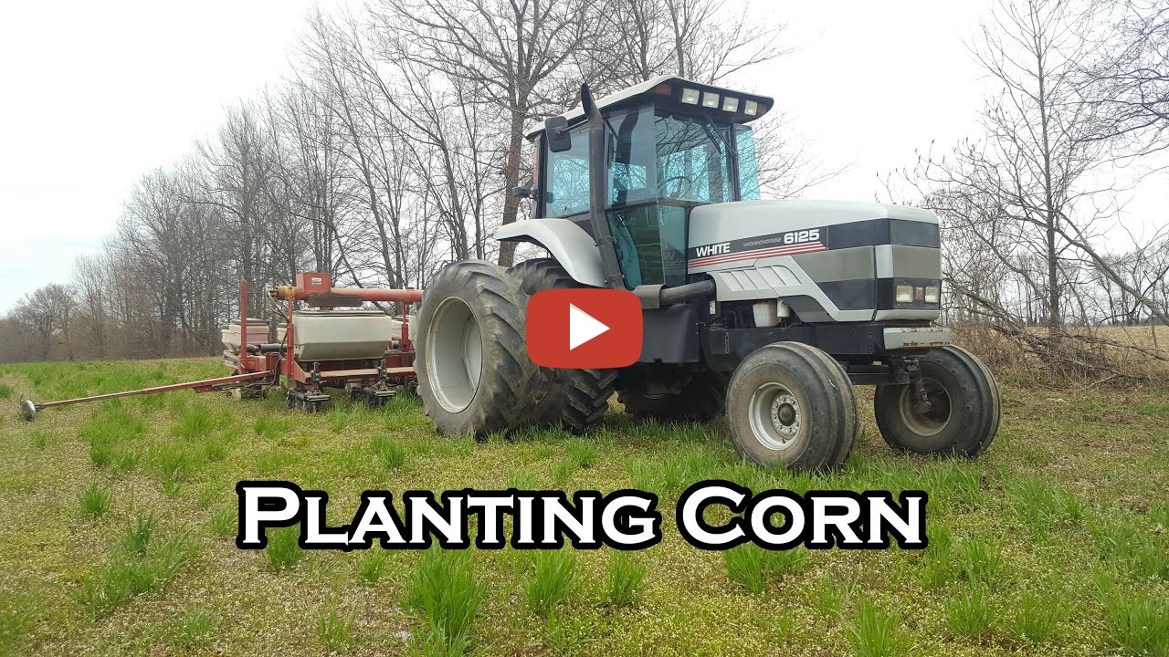 Plant 2020 is under way on my farm. The White 6125 pulls the White 6606 ...