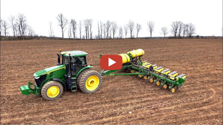 Farming Fixing & Fabricating -- First Day Planting Corn 2020 with John ...
