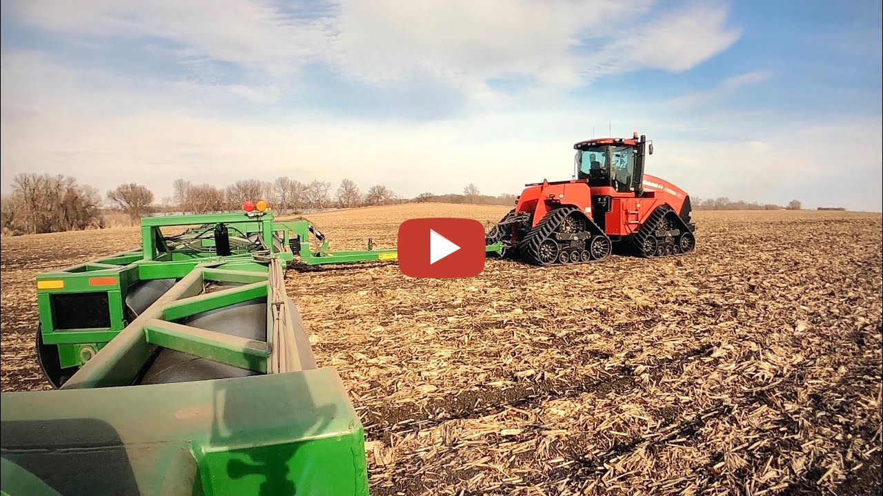 Larson Farms -- Chet gets out and does some sulfured work, which then ...