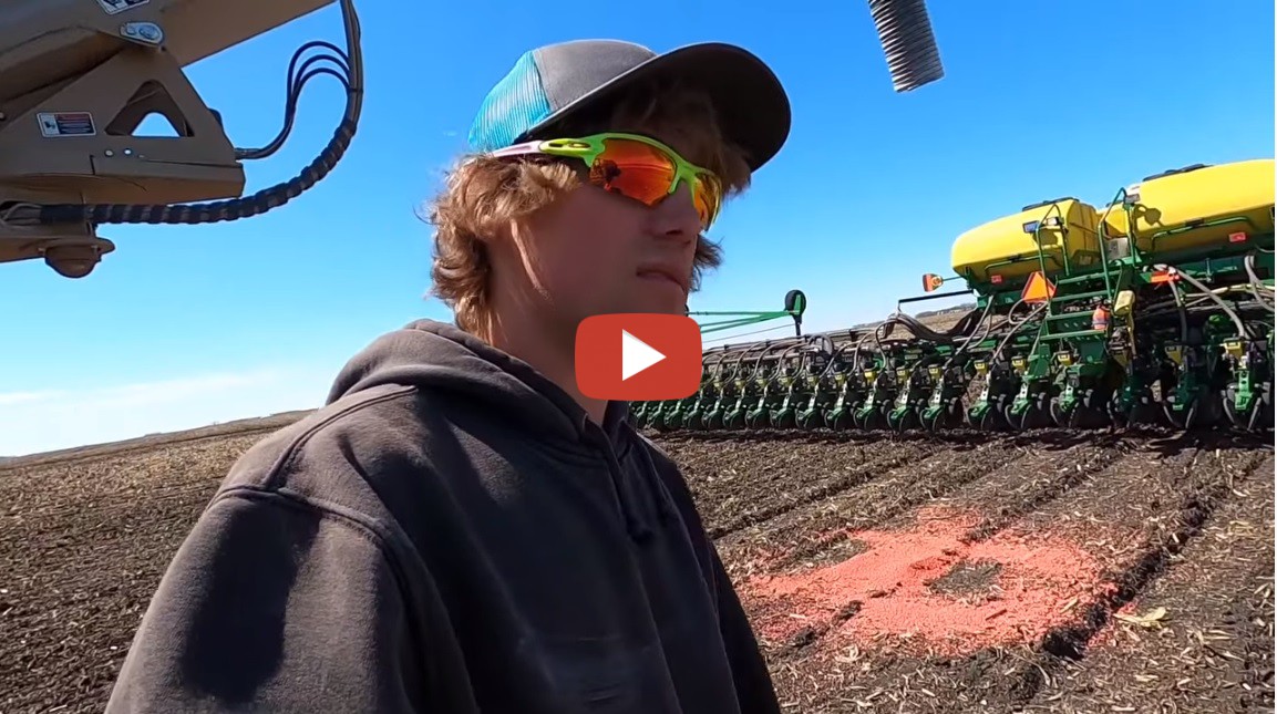 Chet Spills Soybeans On The Ground ...... Chet plants more soybeans ...