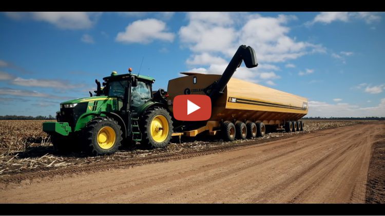 Harvest with the Coolamon 200T-- Big is Beautiful -- Ben Simpson