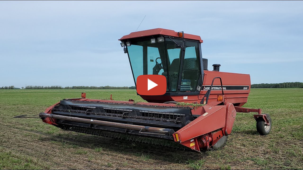 First Cut Alfalfa Forage 2020 -- Cutting, merging and foraging the ...