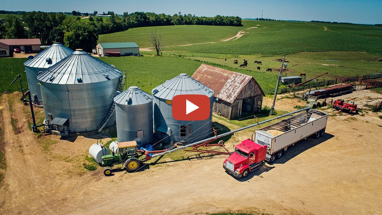How Farms Work -- We finish emptying the bins of corn and soybeans to ...