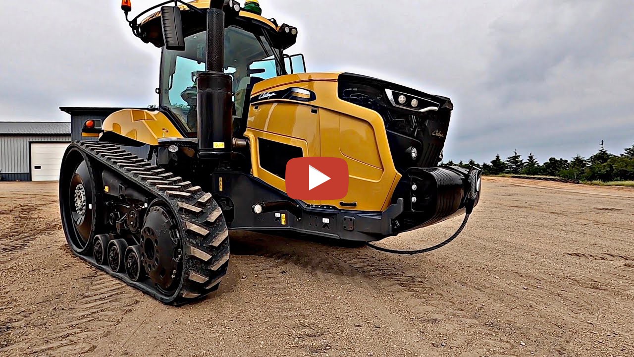 Larson Farms -- Brand New CAT Tractor Shows Up On The Yard - Chet and ...