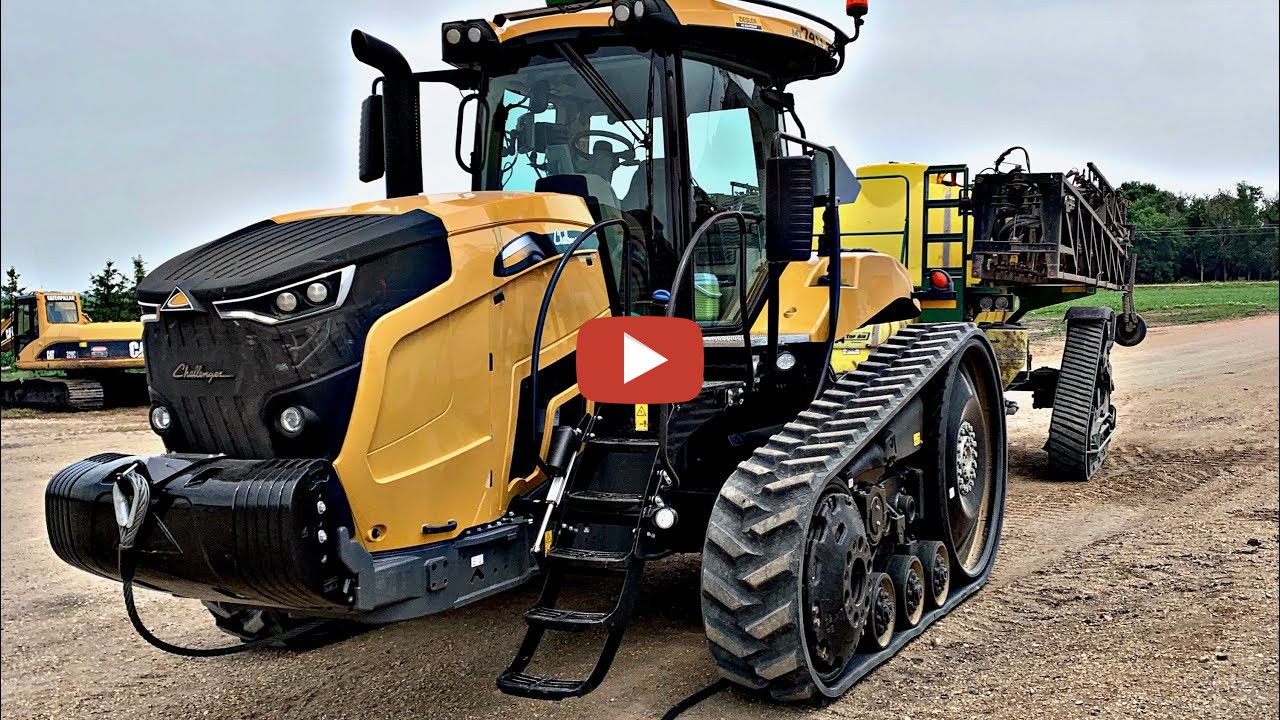 Larson Farms -- My Honest Review On New Challenger - goes out spraying ...