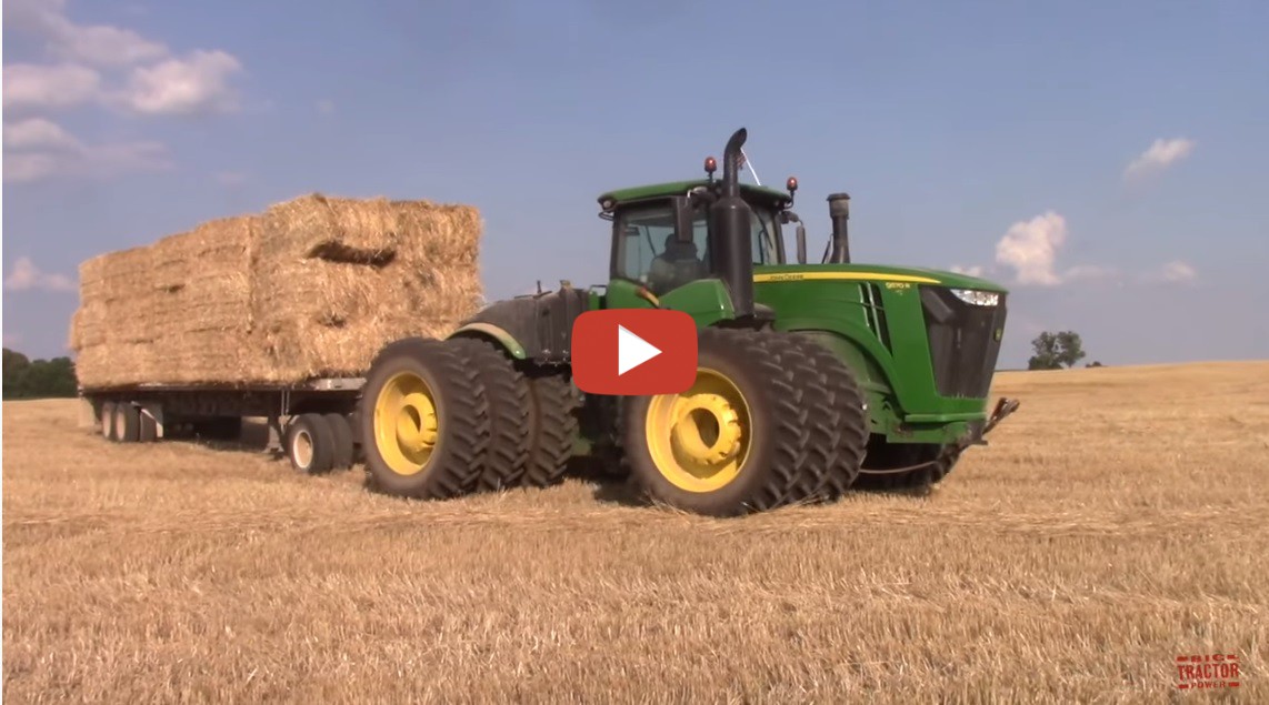 bigtractorpower -- 400 hp JOHN DEERE 8400R Tractor equipped with an ...
