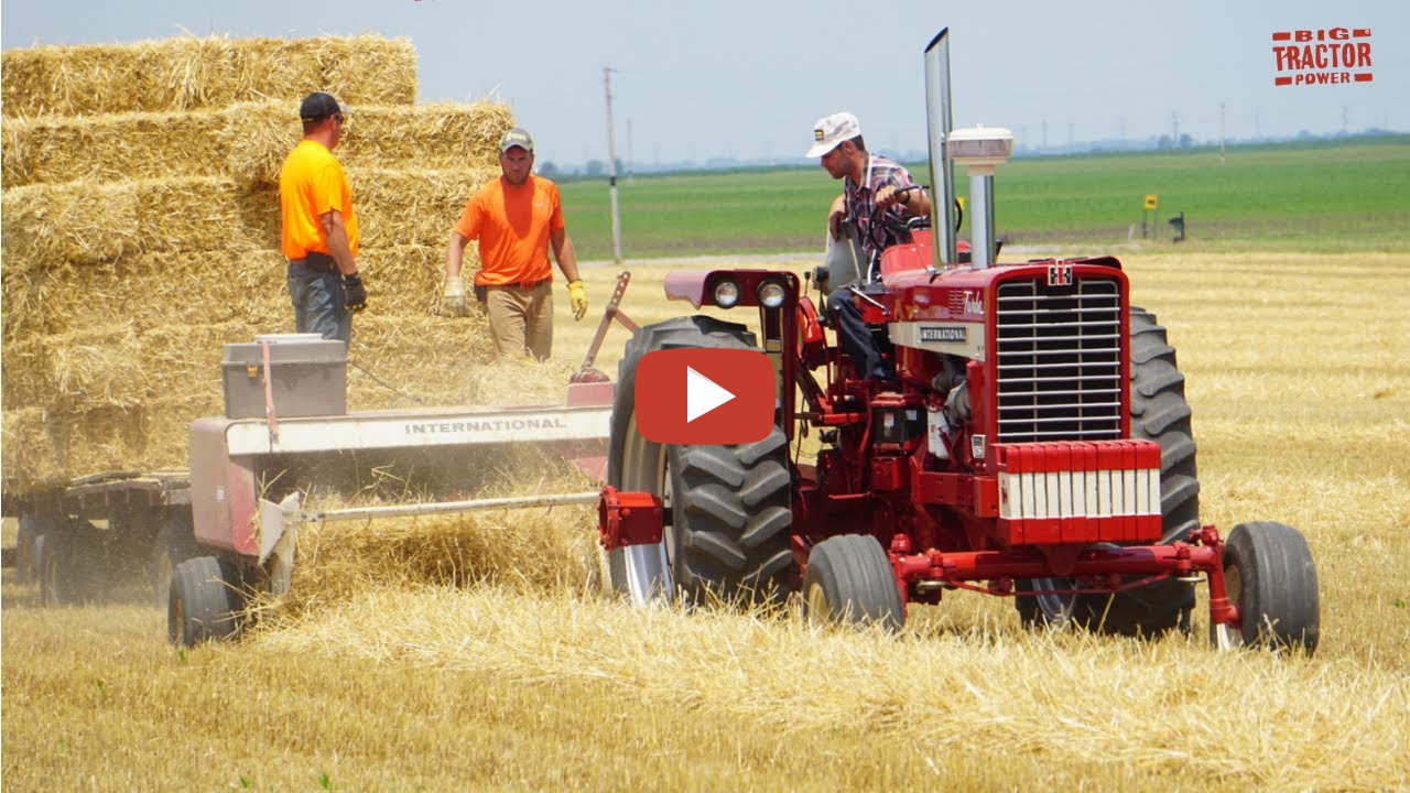 bigtractorpower - A 113 pto hp INTERNATIONAL 1256 Turbo Tractor and 430 ...