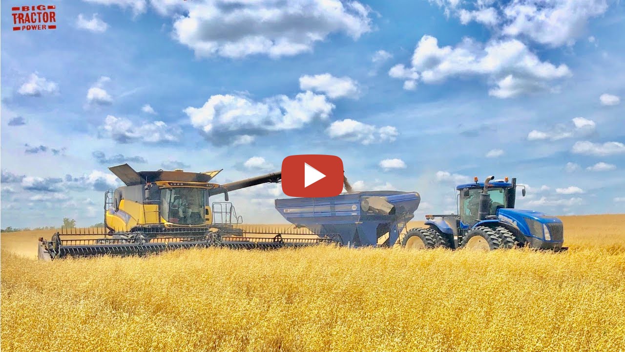 bigtractorpower 2020 - A pair off 496 hp 410 bu. NEW HOLLAND CR 8.90 ...