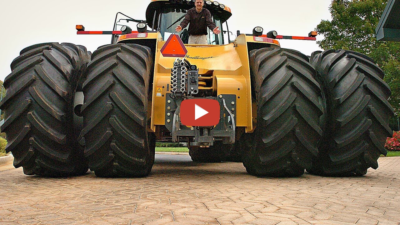 Smaller than Big Bud and Big Roy, the AGCO Challenger MT975B tractor ...