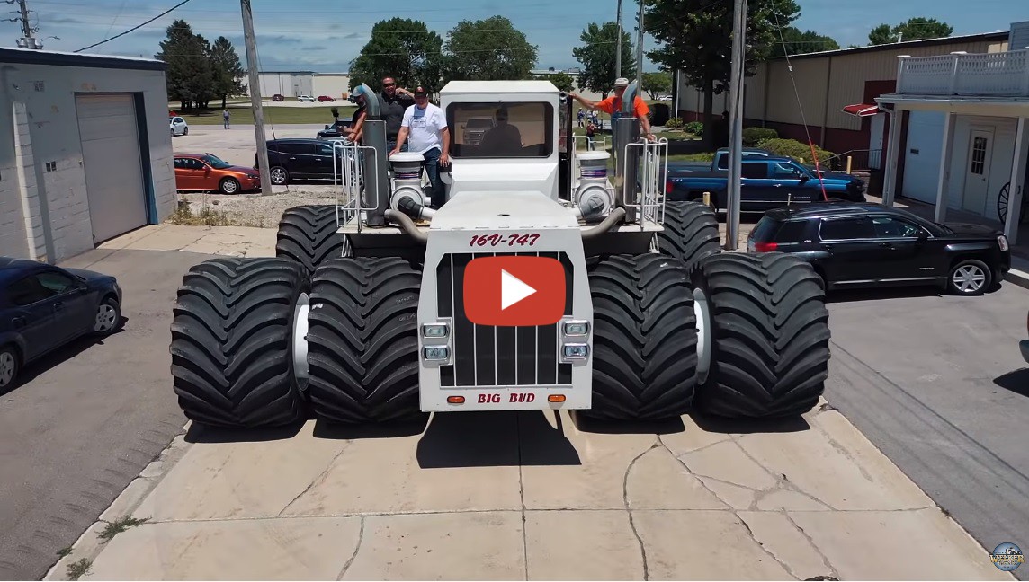 Welker Farms Inc - Worlds LARGEST Tractor Gets new shoes.. - The giant ...