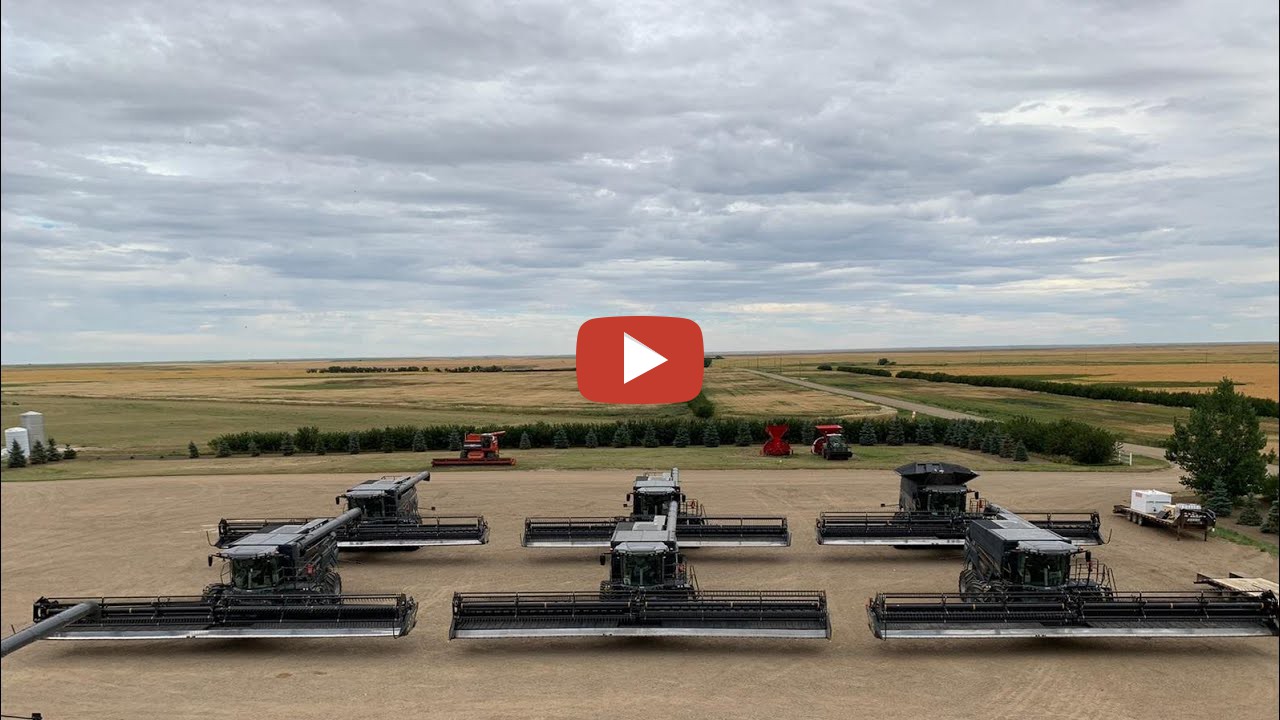 First day out for the harvest! Let the first couple day bugs begin ...