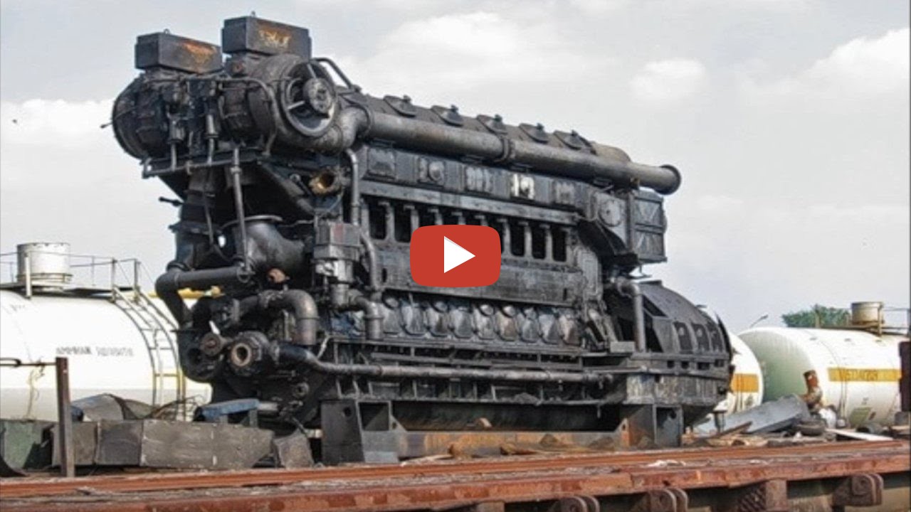 Big Engine Start Up compilation If you wanna see some biggest engine in ...