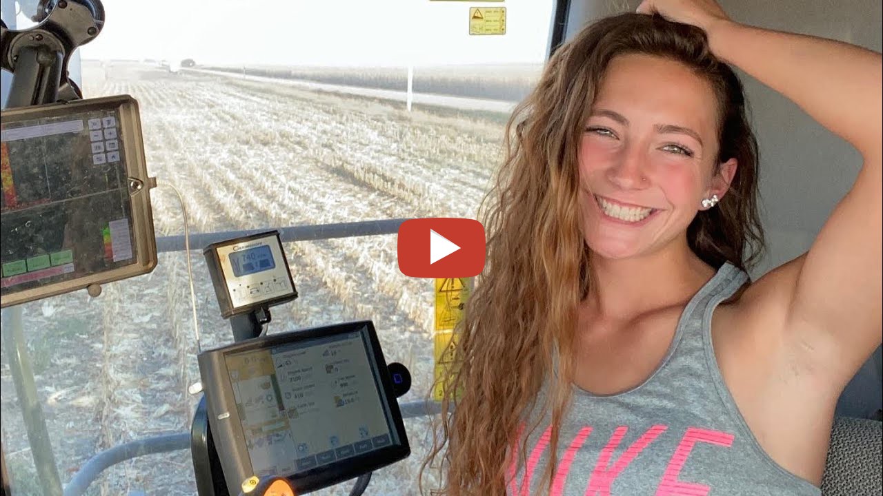 Laura Farms -- FINALLY harvesting my field -- Well, it took long enough ...