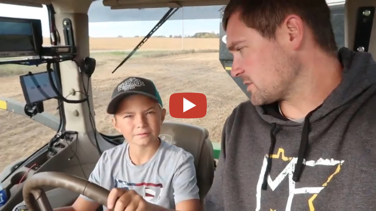 Millennial Farmer -- Shout Out To All You Farm Kids! Soybeans Harvest ...