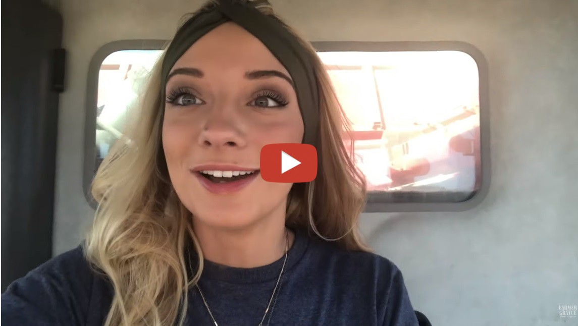 Farmer Grayce -- HARVEST 2020 IS OVER!!!! Its been a long season but ...