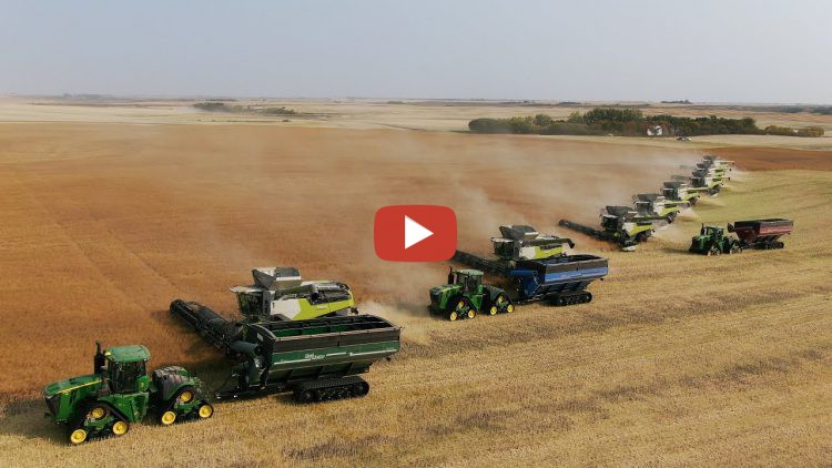 A compilation sizzle reel of harvest footage from the 2020 harvest ...
