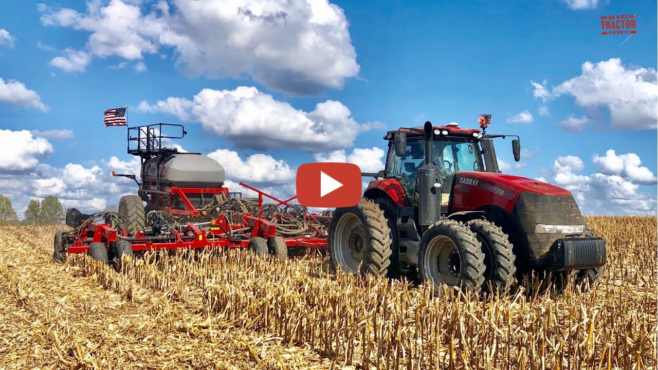 bigtractorpower -- A 340 hp CASE IH 340 Magnum Tractor tractor and 40ft Case IH Precision Disk ...