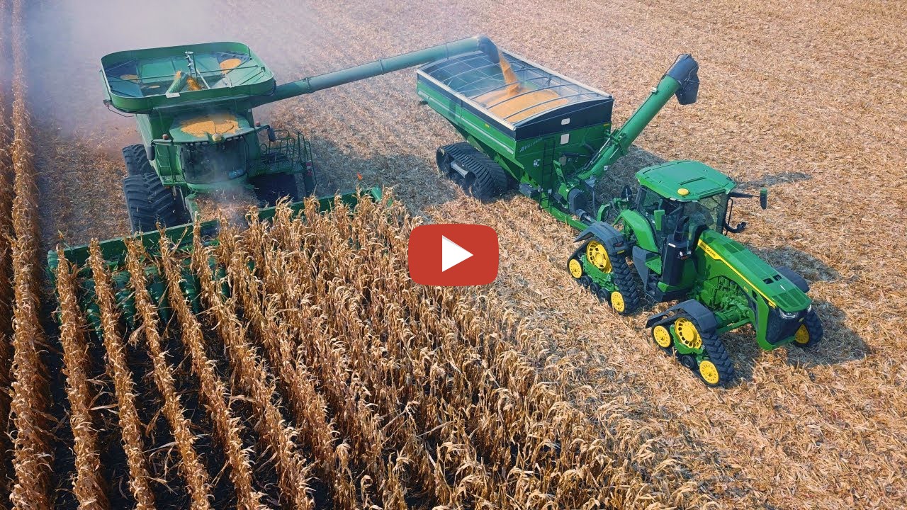Harvest overview 2020! Combines: John Deere s780 and 9870sts- Grain cart tractors: John Deere ...