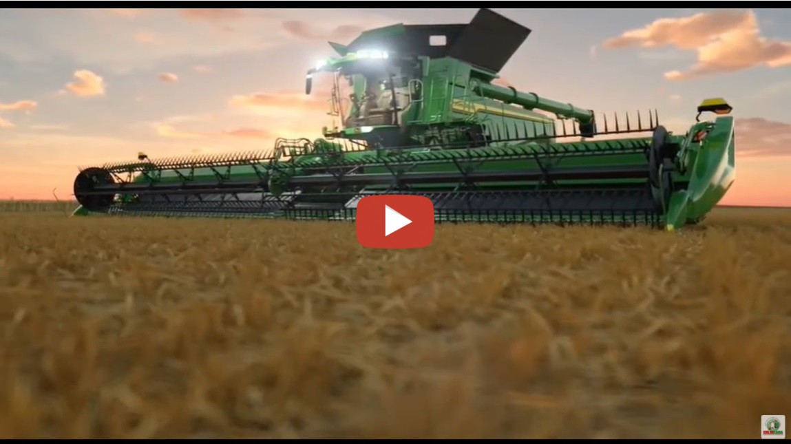 The biggest combine harvesters...........John Deere, Case ih, Claas ...