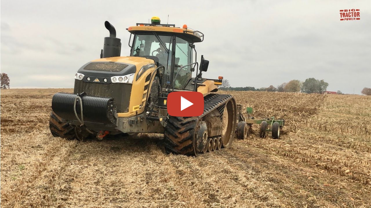 Big Tractor Power is out in the field with a 600 hp CHALLENGER MT875E ...