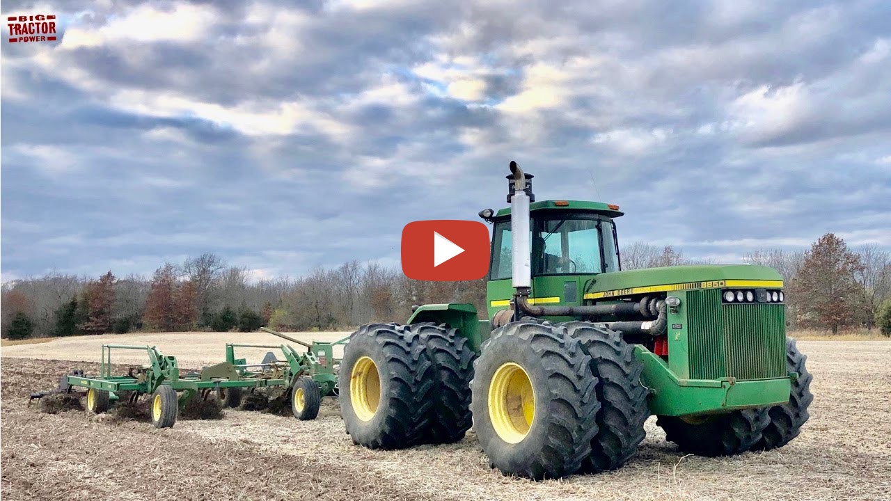 Big Tractor Power is out in the field with a 450 hp JOHN DEERE JOHN ...