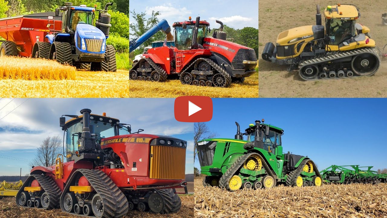 HUGE Tracked tractors of Michigan 2020!!! -Follow along as we recap the ...